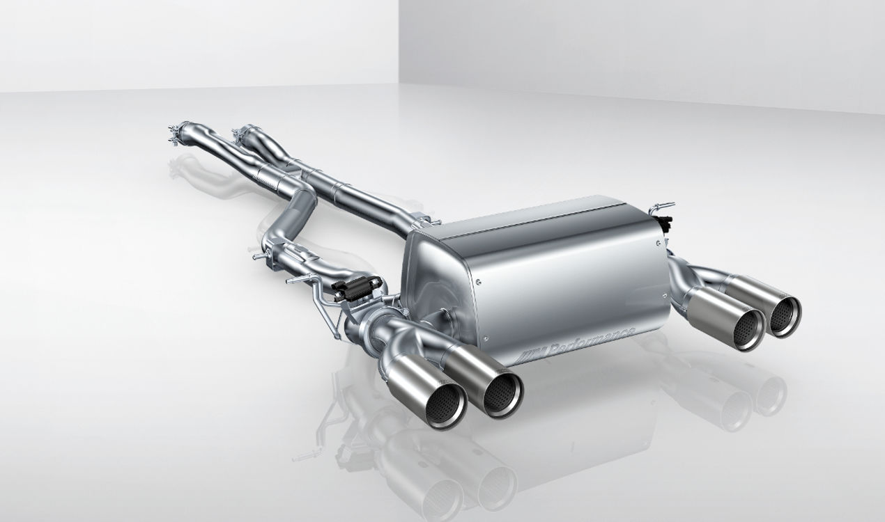 BMW Genuine M Performance Exhaust Silencer 18302349921 | eBay